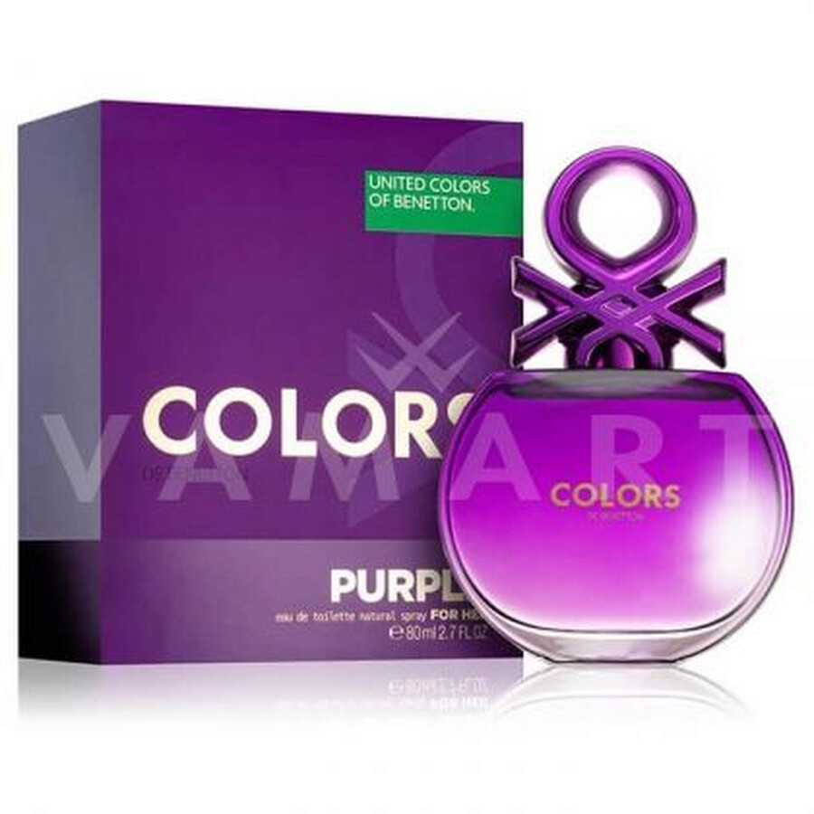 Benetton Ladies Colors Purple EDT 2.7 oz Fragrances 8433982007477 - Fragrances & Beauty ...