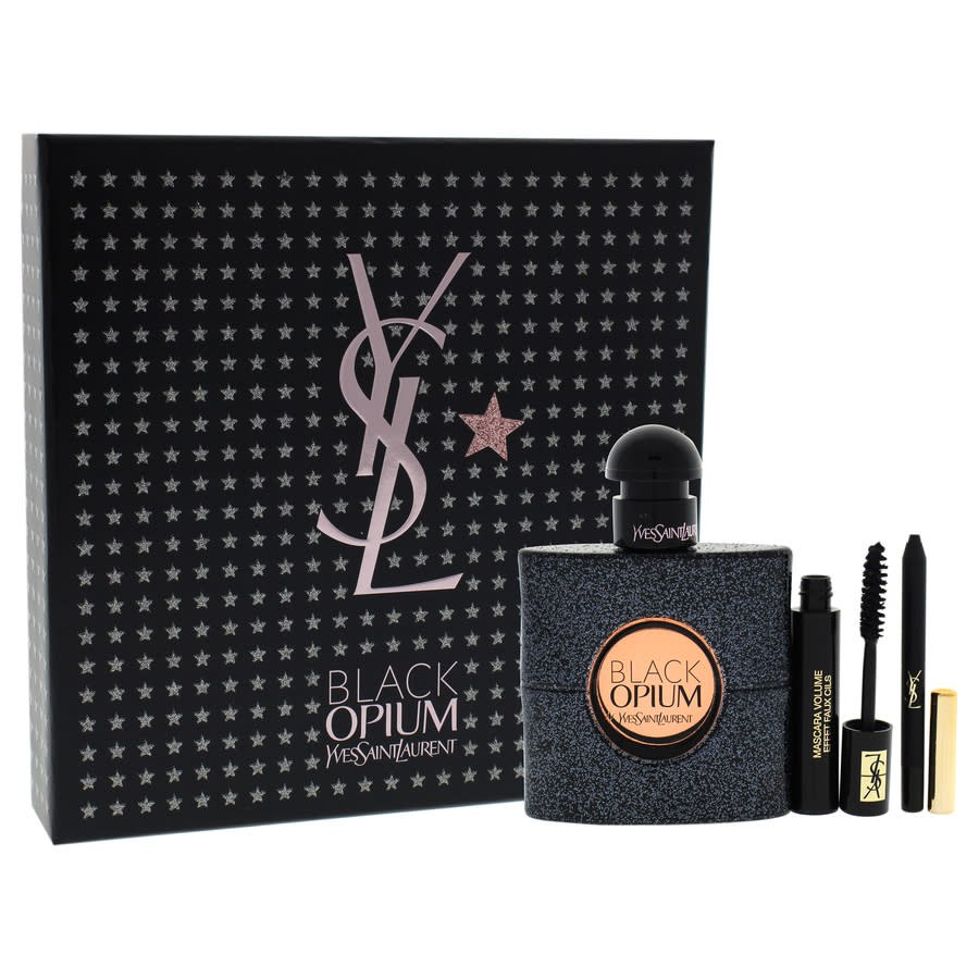 Yves Saint Laurent Black Opium by Yves Saint Laurent for Women - 3 Pc ...