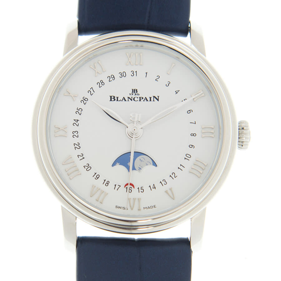 Blancpain Classic Perpetual Automatic White Dial Unisex Watch 6126-1127 ...