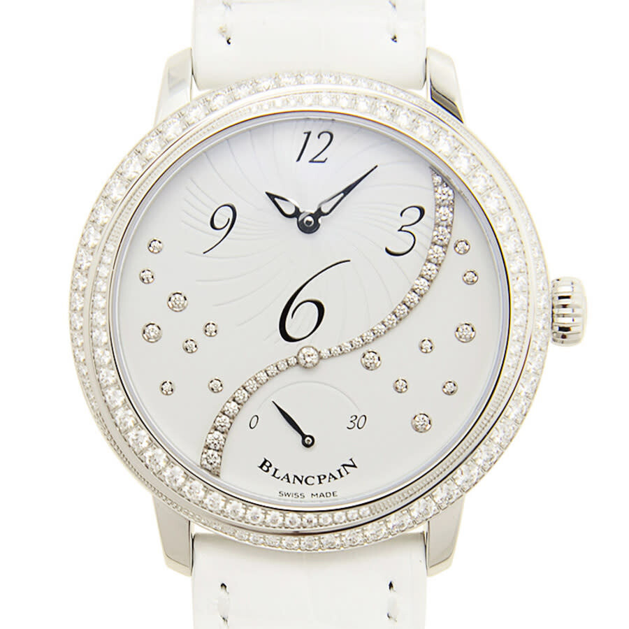 Blancpain Ladybird Automatic Diamond White Dial Ladies Watch ...