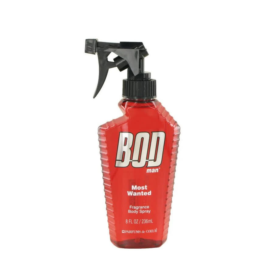 Parfums De Coeur Men's BOD Man Most Wanted Body Spray 8.0 oz Bath ...