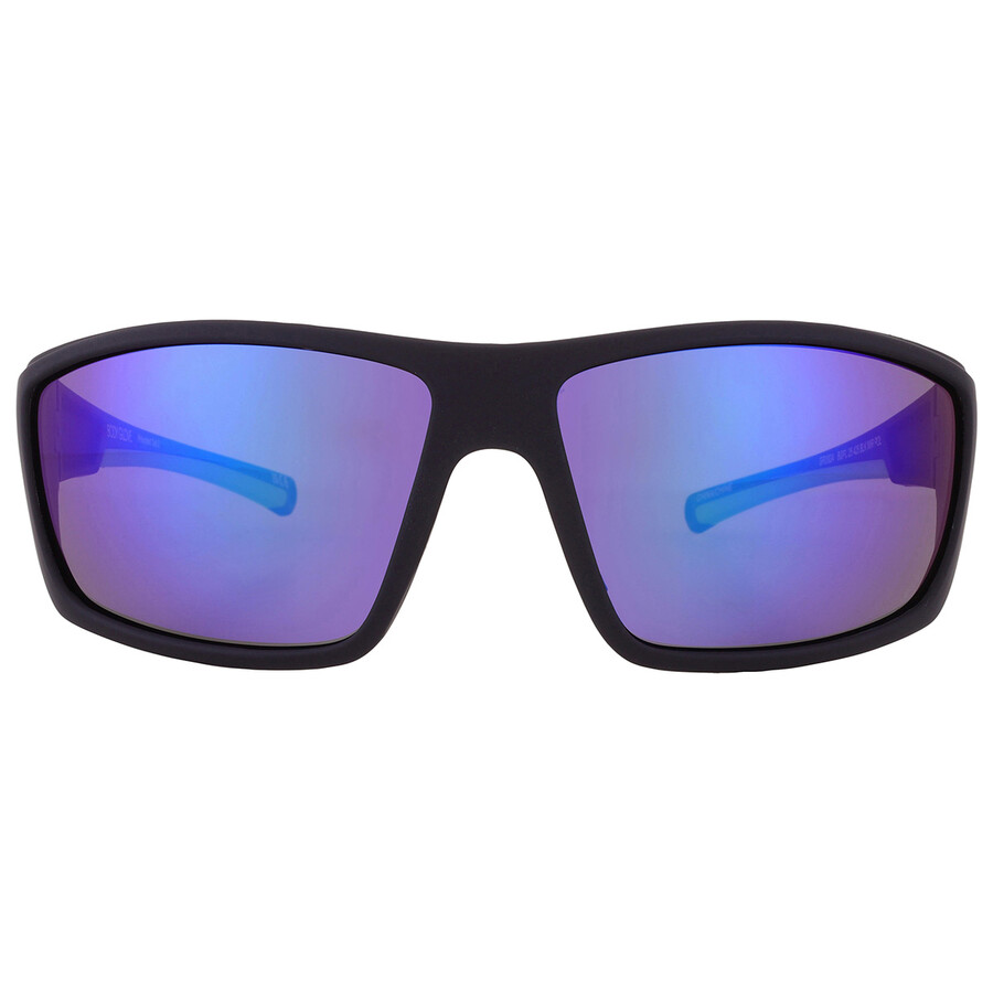 Body Glove BGFL 25 425 Polarized Green Mirror Wrap Men's Sunglasses ...