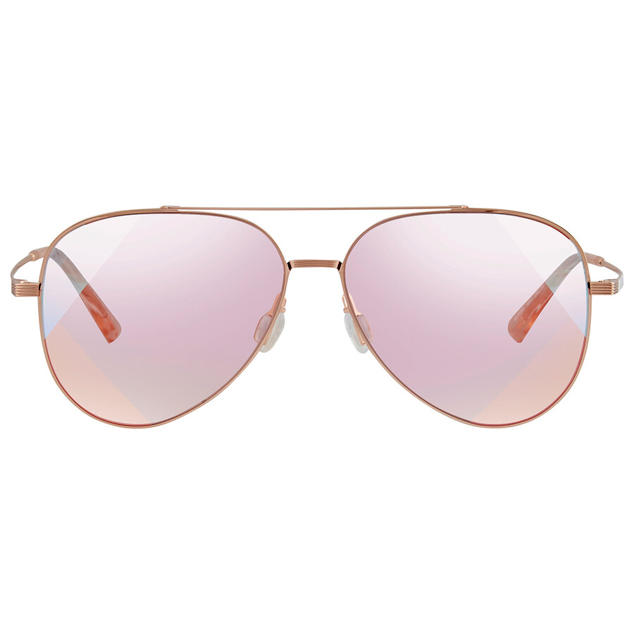 Bolon Legend Denim Pink/Reflective Mirror Pilot Unisex Sunglasses ...
