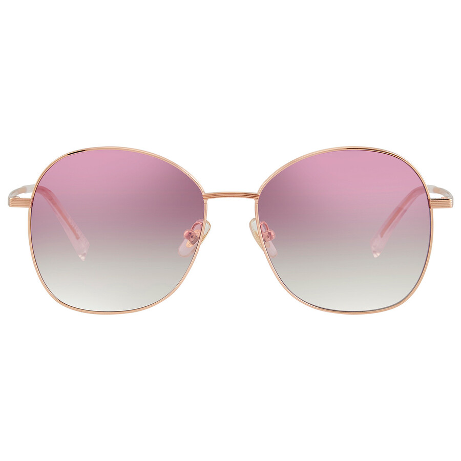 Bolon Pink Mirror Round Ladies Sunglasses BL7056 B30 56 8014579541033 ...