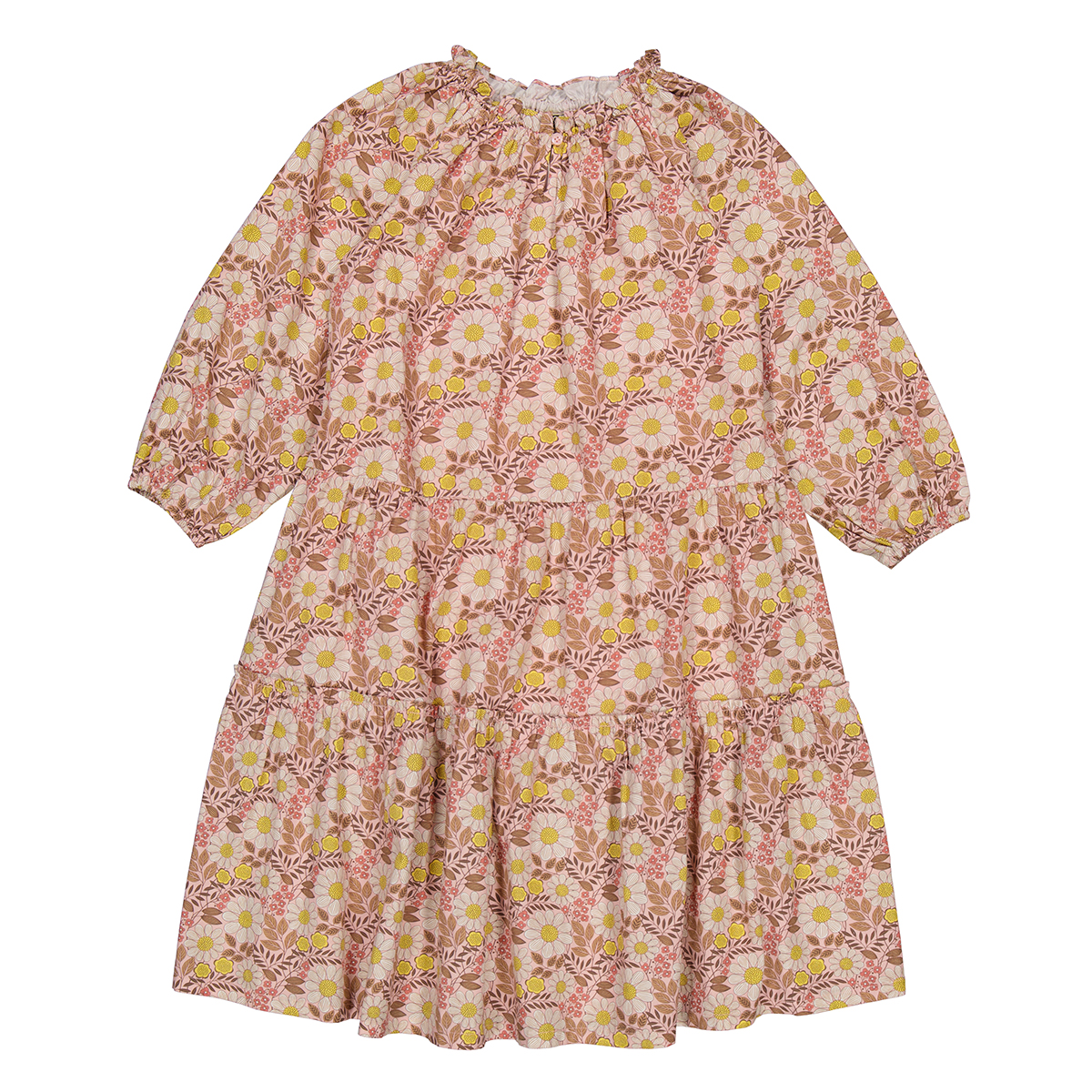 Bonton Girls Fleur Daisy Cotton Poplin Dress, Size 10A MCF010005BD-F908 ...