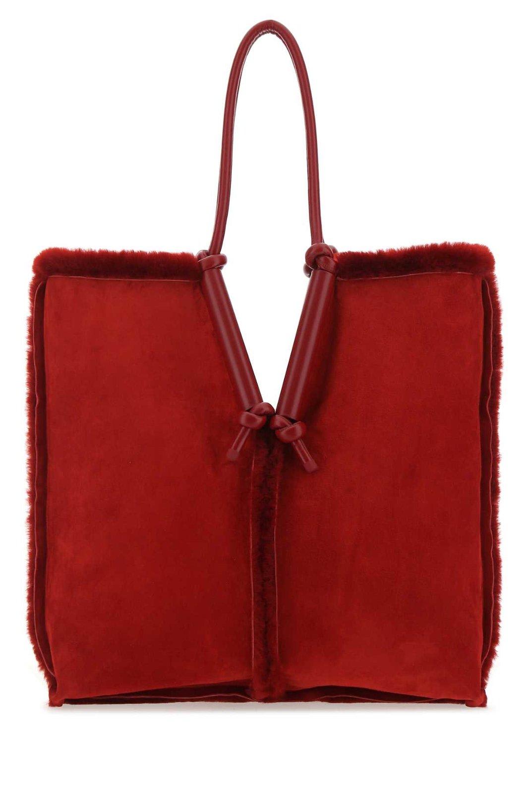 Bottega Veneta Bolster Knot Detailed Tote Bag 680075 V1C21 6357 ...