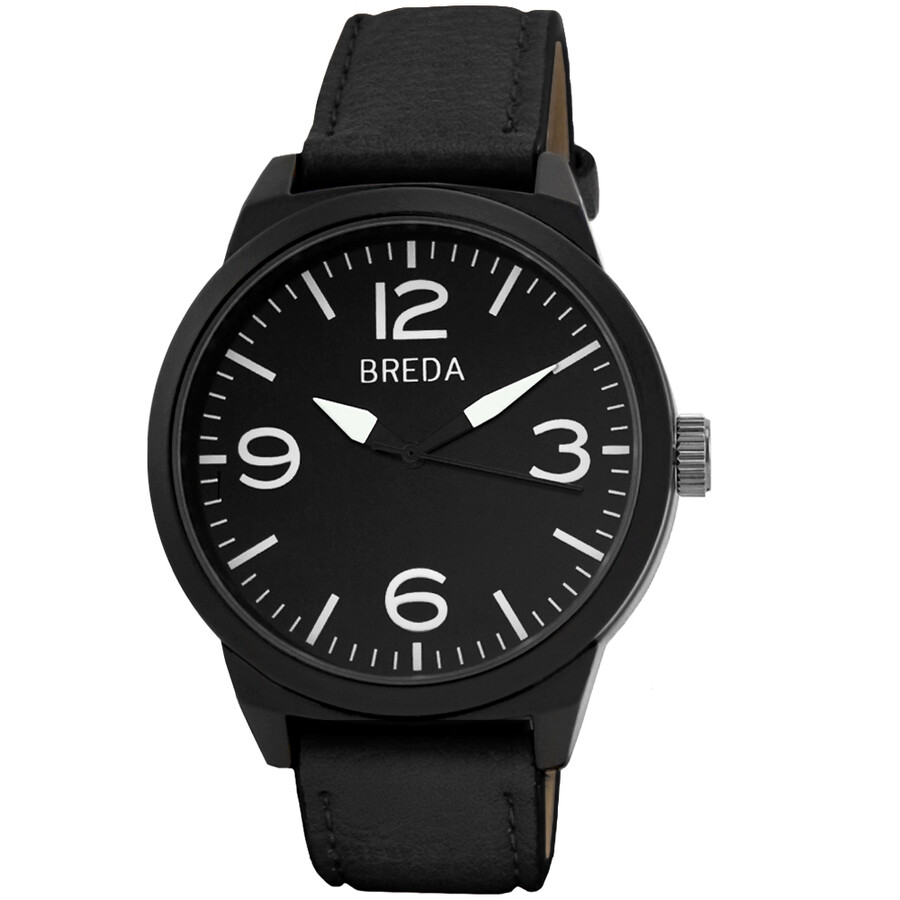 Breda Stephen Men's Watch 8144-BLACK - Watches, Stephen - Jomashop