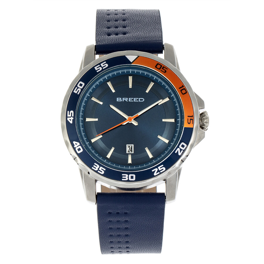 Breed Revolution Quartz Blue Dial Men's Watch 8306 847864171473 - Breed ...