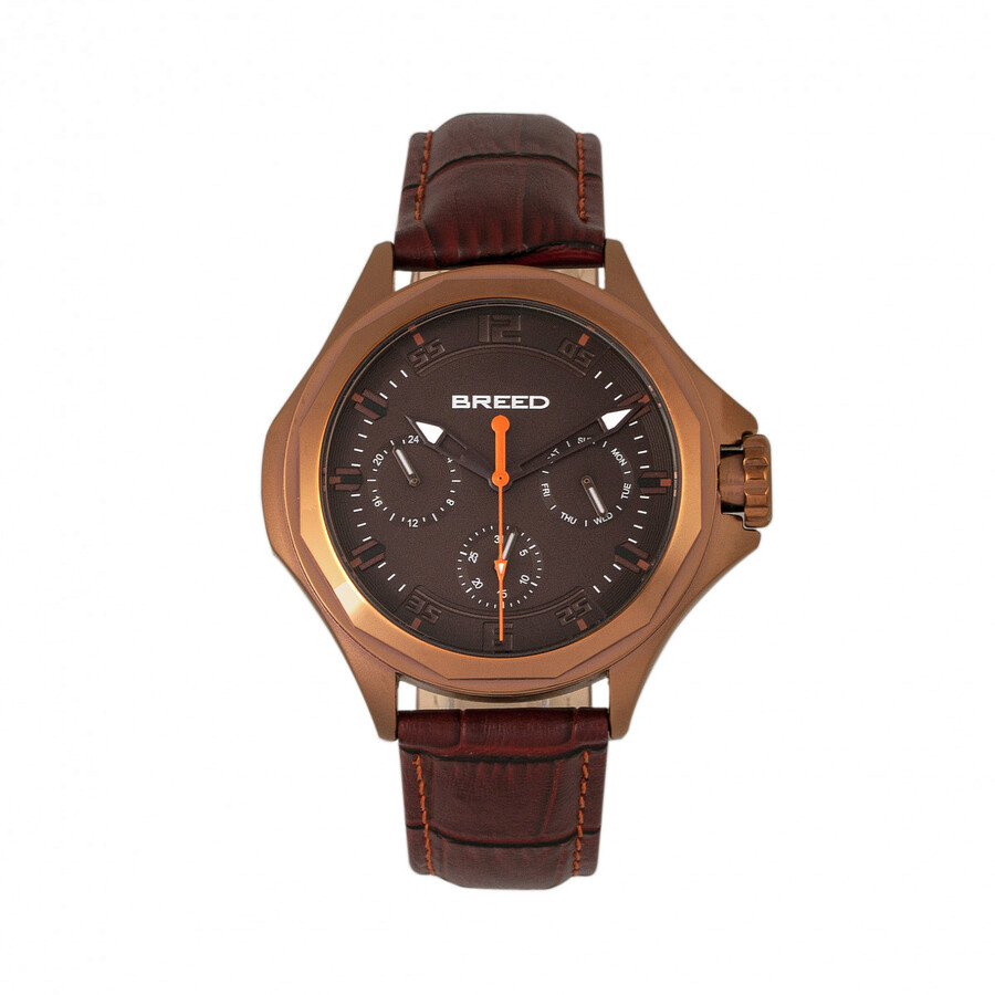 Breed Tempe Brown Dial Men's Watch 6906 847864160576 - Watches, Tempe ...