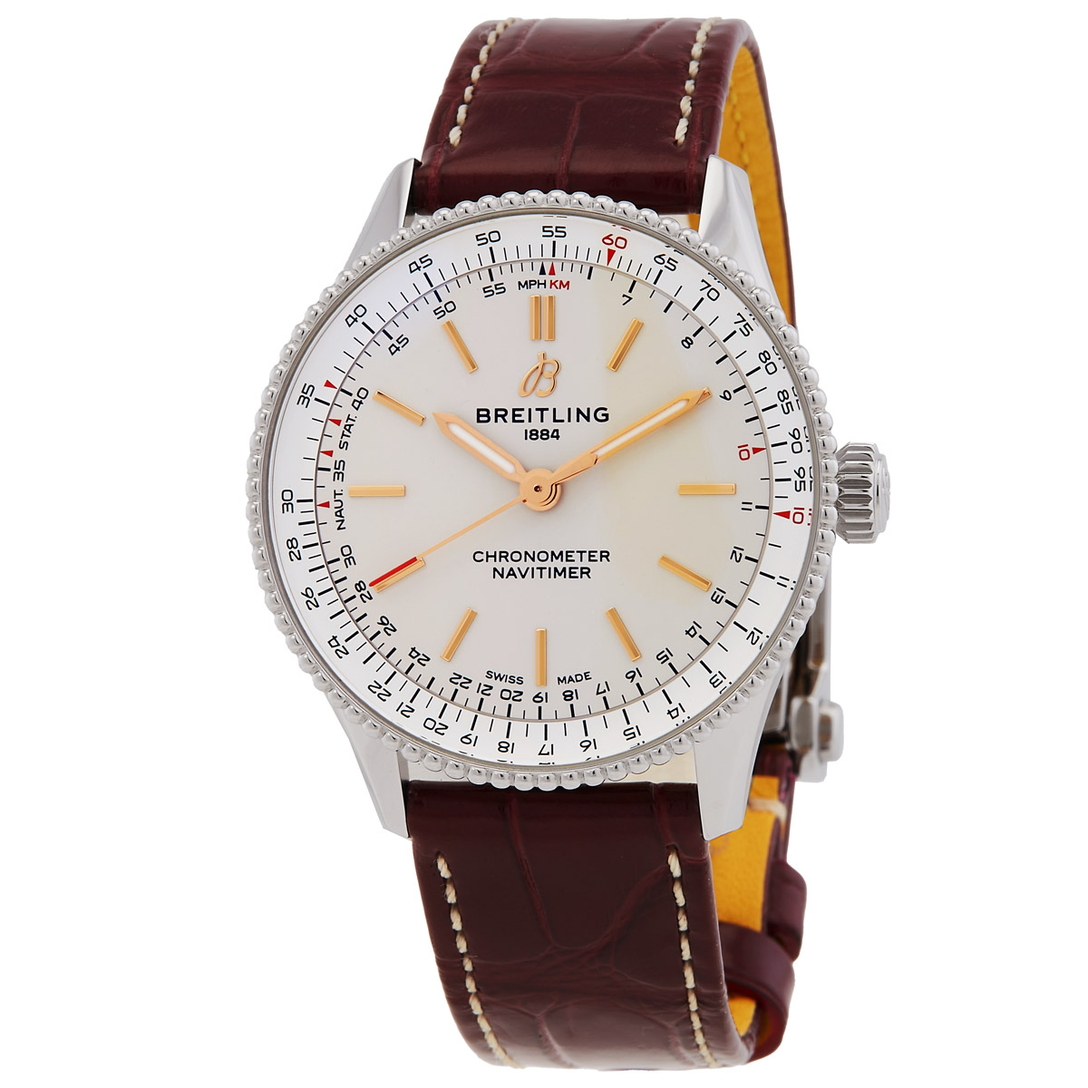 Breitling Automatic White Dial Ladies Watch A17327211G1P1 - Watches ...