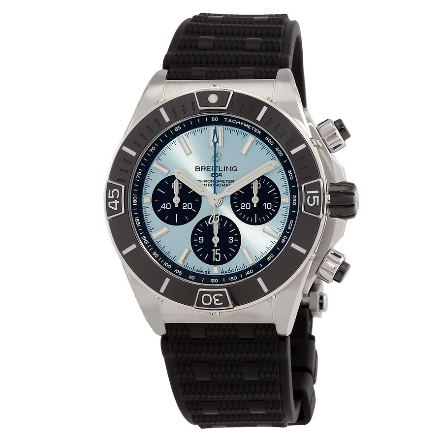 Breitling Chronomat B01 44mm Chronograph Ice Blue Automatic Chronometer ...