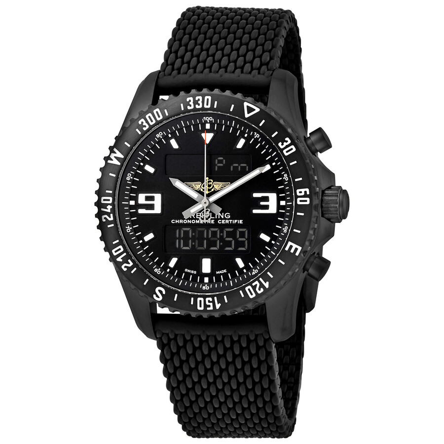 Breitling Chronospace Military Perpetual Alarm Quartz Analog-Digital ...