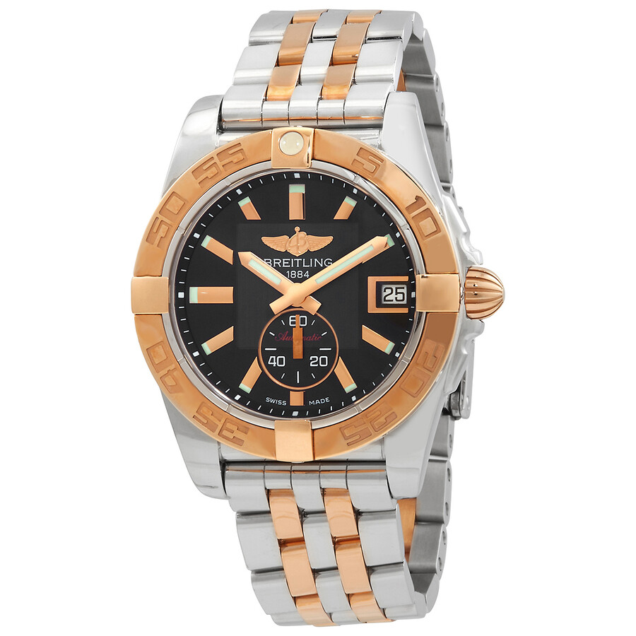Breitling Galactic 36 Automatic Black Dial Men's Watch C3733012/BA54 ...