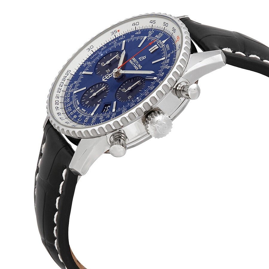 Breitling Navitimer 1 Chronograph Automatic Chronometer Blue Dial Men's ...
