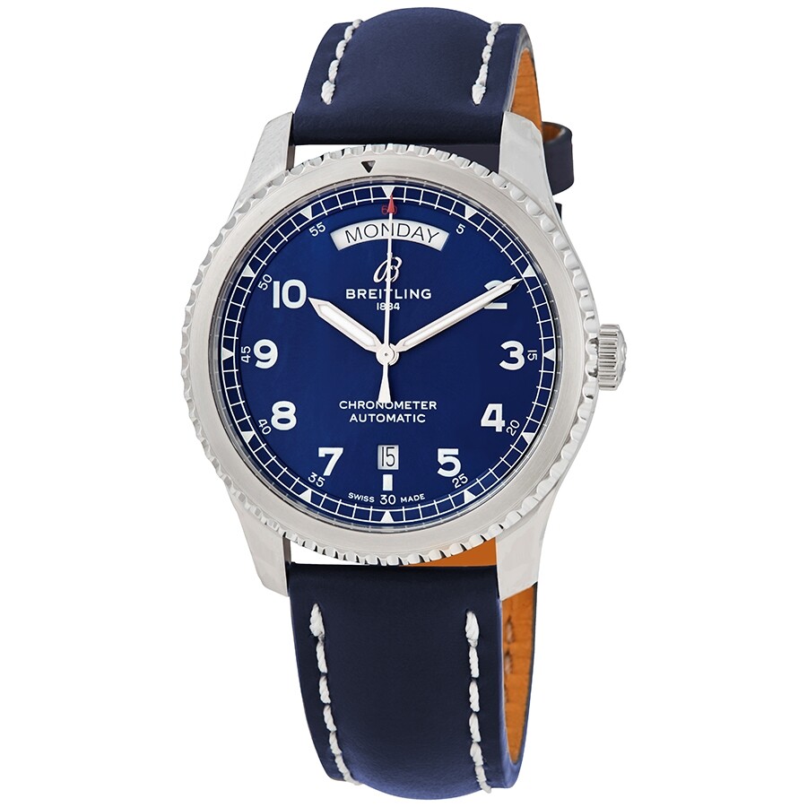 Breitling Navitimer 8 Automatic Chronometer Blue Dial Men's Watch ...