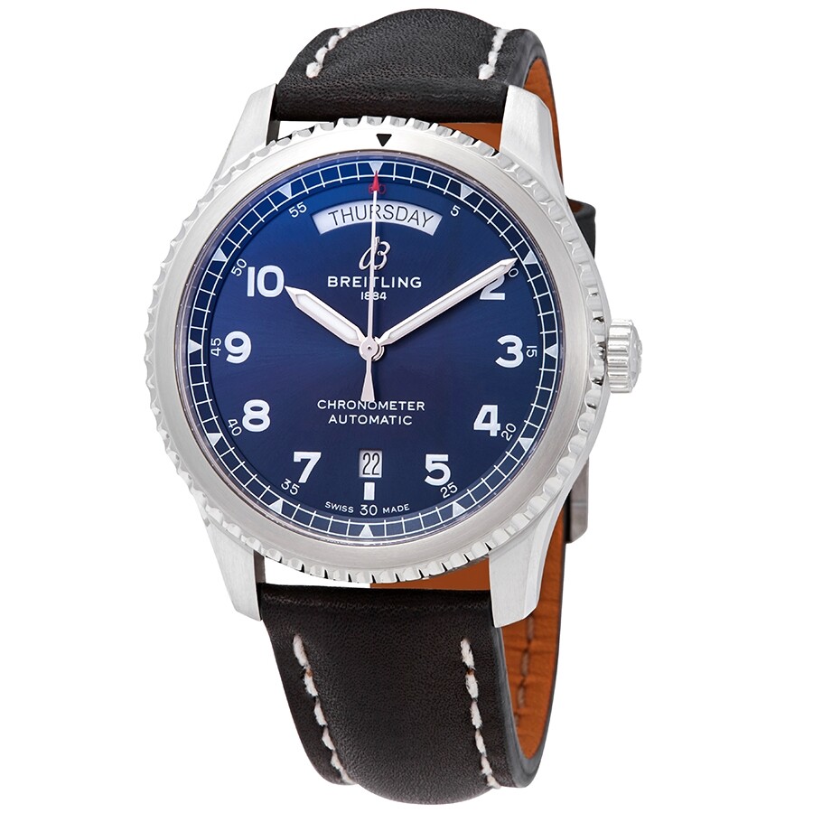 Breitling Navitimer 8 Automatic Chronometer Blue Dial Men's Watch ...