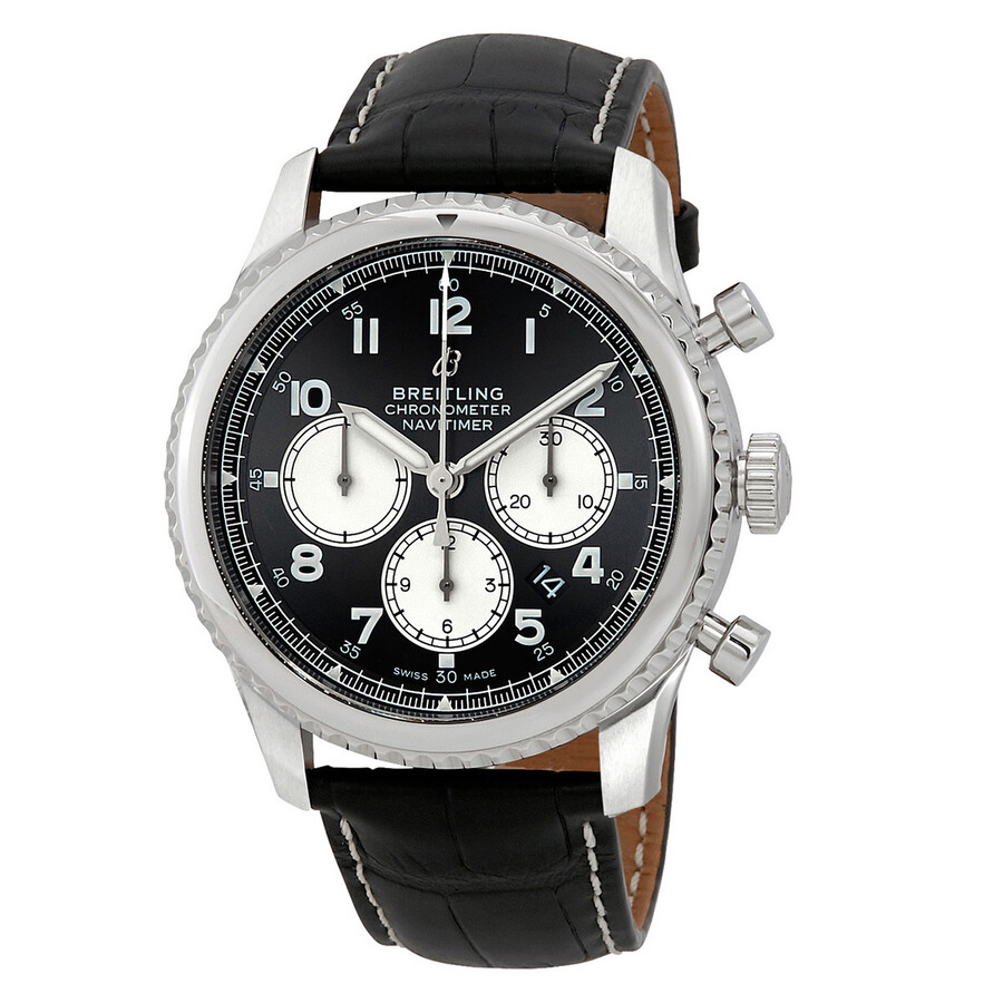 Breitling Navitimer 8 Chronograph Automatic Chronometer Black Dial Men ...