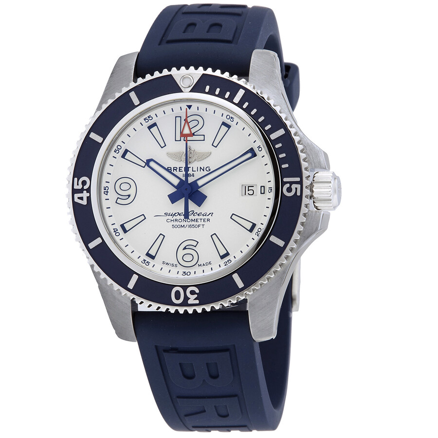 Breitling Superocean Automatic Chronometer White Dial Men's Watch ...