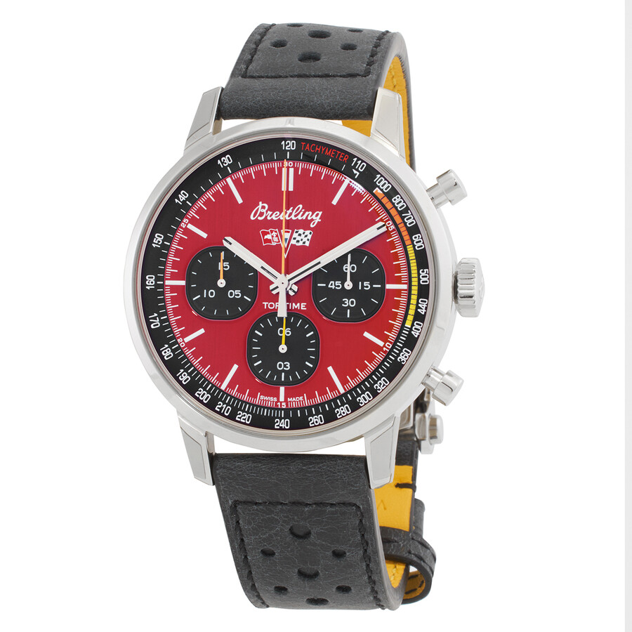 Breitling Top Time Chevrolet Corvette Chronograph Automatic Red Dial ...
