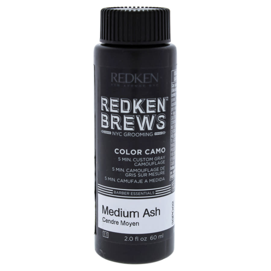 Redken Brews Color Camo - Medium Ash by Redken for Men - 2 oz Hair ...