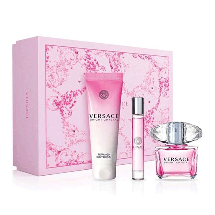 Versace Bright Crystal / Versace Set (w) 8011003847457 - Fragrances ...