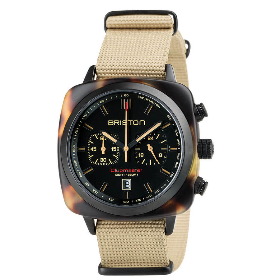 Briston Clubmaster Black Dial Men's Watch 18142.PBAM.TSS.5.NK ...