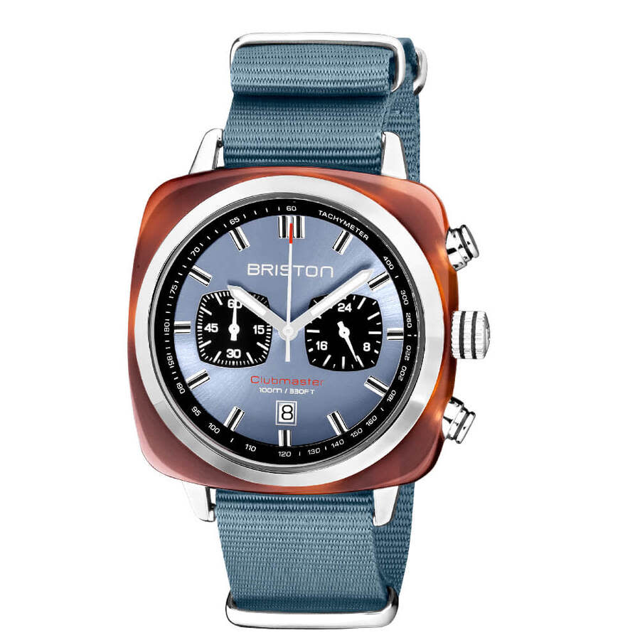 Briston Clubmaster Blue Dial Men's Watch 20142.SA.TS.25.NIB ...