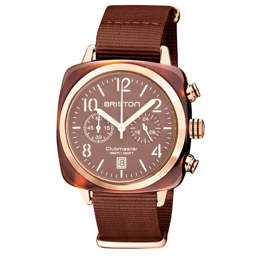 Briston Clubmaster Brown Dial Men's Watch 20140.PRAT.37.NTCH ...