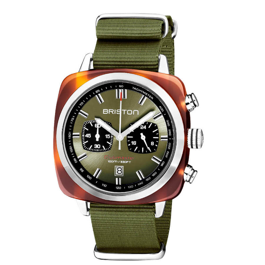 Briston Clubmaster Green Dial Men's Watch 20142.SA.TS.26.NOL ...