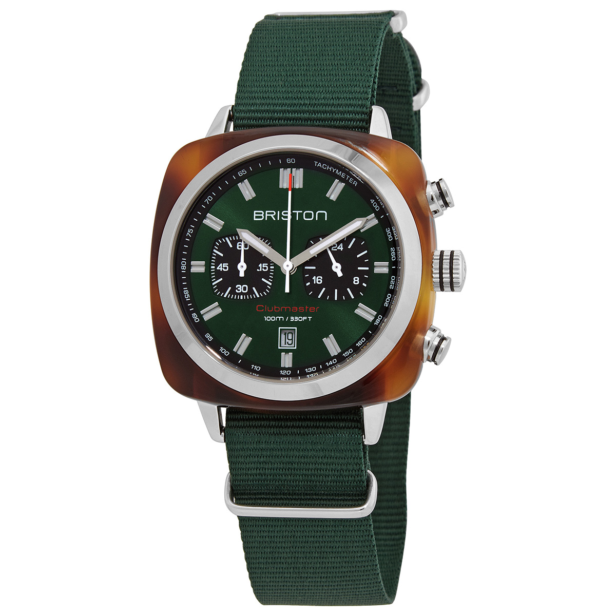 Briston Clubmaster Sport Chronograph Quartz Men's Watch 17142.SA.TS.10 ...