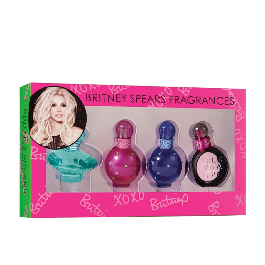 Britney Spears Fragrances / Britney Spears 4 Pc Set (W) 719346255769 ...