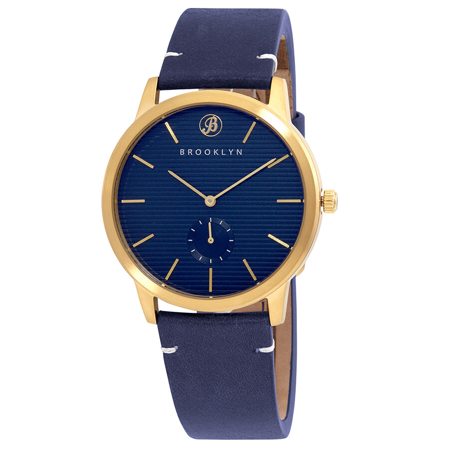 Brooklyn Watch Co. BoCoCa Quartz Blue Dial Men's Watch 8763Q2 ...
