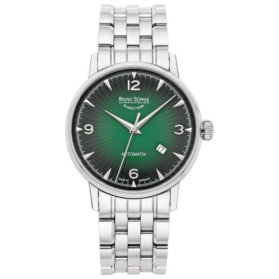 Bruno Sohnle Stuttgart Automatic Green Dial Men's Watch 17-12173-662 ...