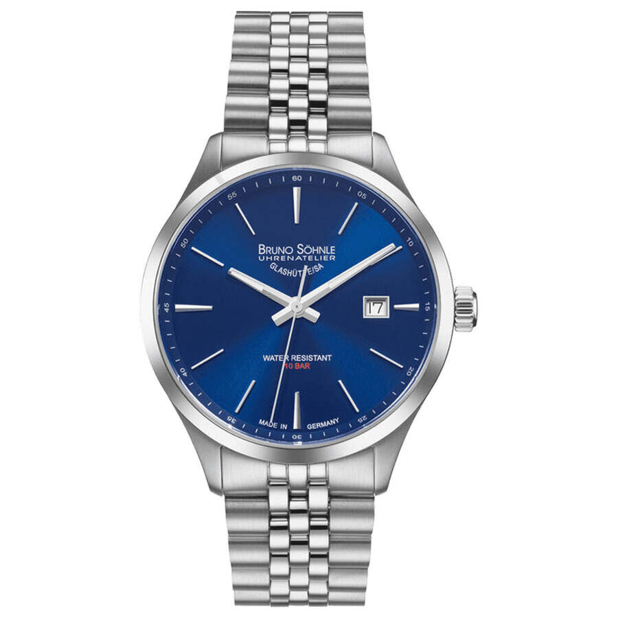 Bruno Sohnle Turin Quartz Blue Dial Men's Watch 17-13225-342 - Watches ...