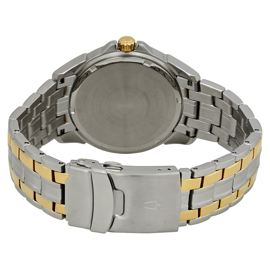 Bulova Classic Black Dial Two-tone Men's Watch 98C120 Classic Bulova ...