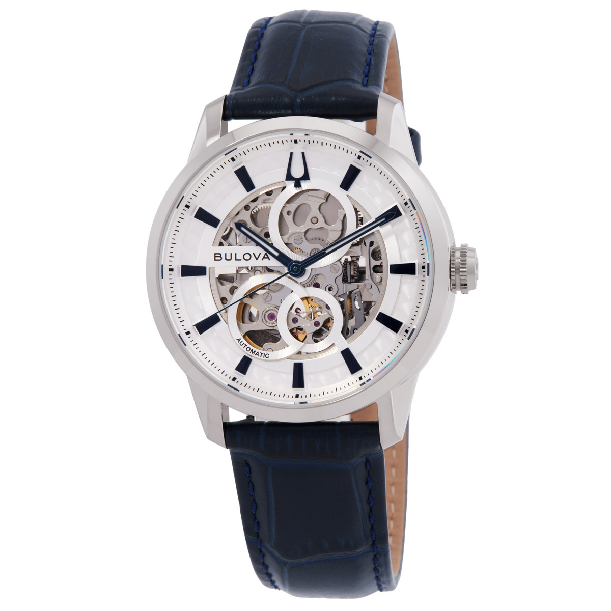 Bulova Sutton Silver-tone Dial Men's Watch 96A330 042429605268 ...
