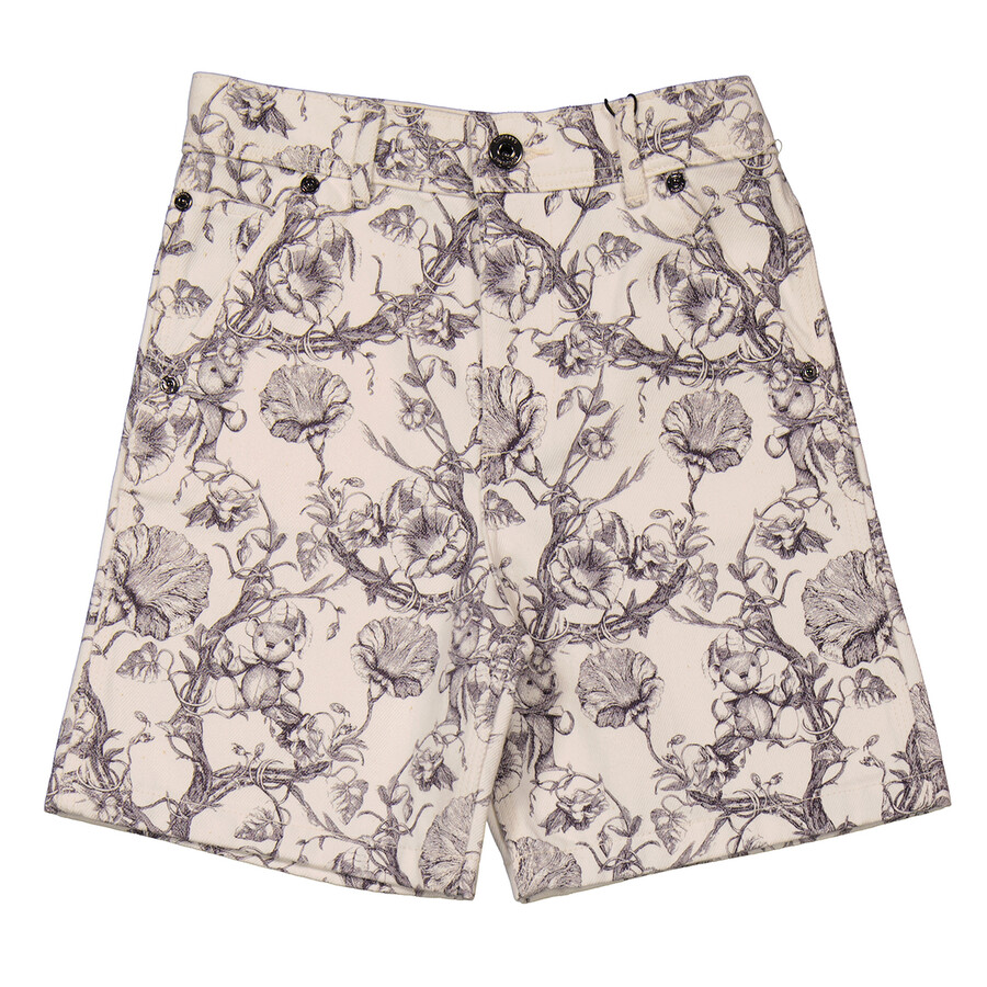 Burberry Boys Cassius Shorts Floral Sketch Print Shorts, Size 8Y ...