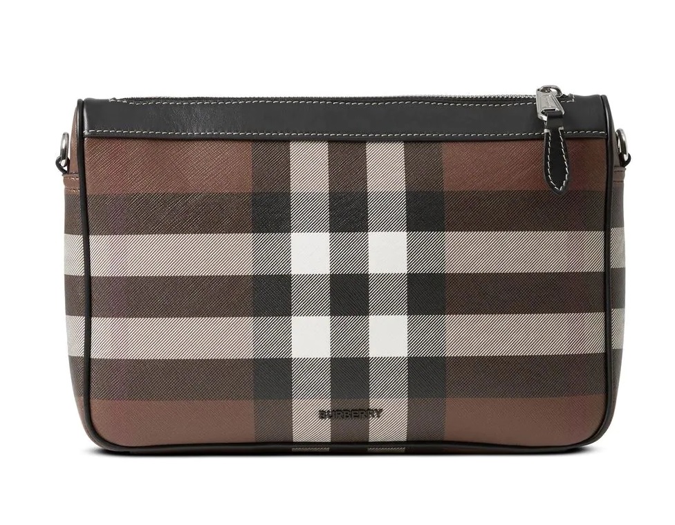 Burberry Check-Print Compact Messenger Bag 8068477 5045701266480 ...