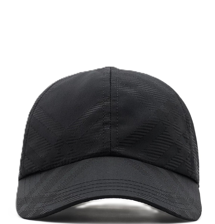 Burberry Check-Print Nylon Blend Baseball Cap, Size Large 8094998 ...