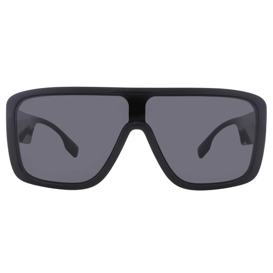 Burberry Dark Grey Shield Men's Sunglasses BE4401U 300187 130 8056597988278 - Sunglasses ...