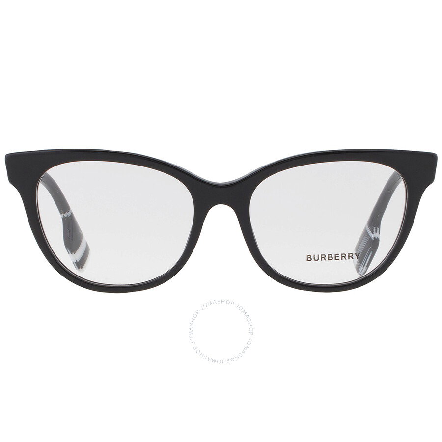 Burberry Demo Cat Eye Ladies Eyeglasses Be2375 3001 53 8056597828062 Eyeglasses Burberry