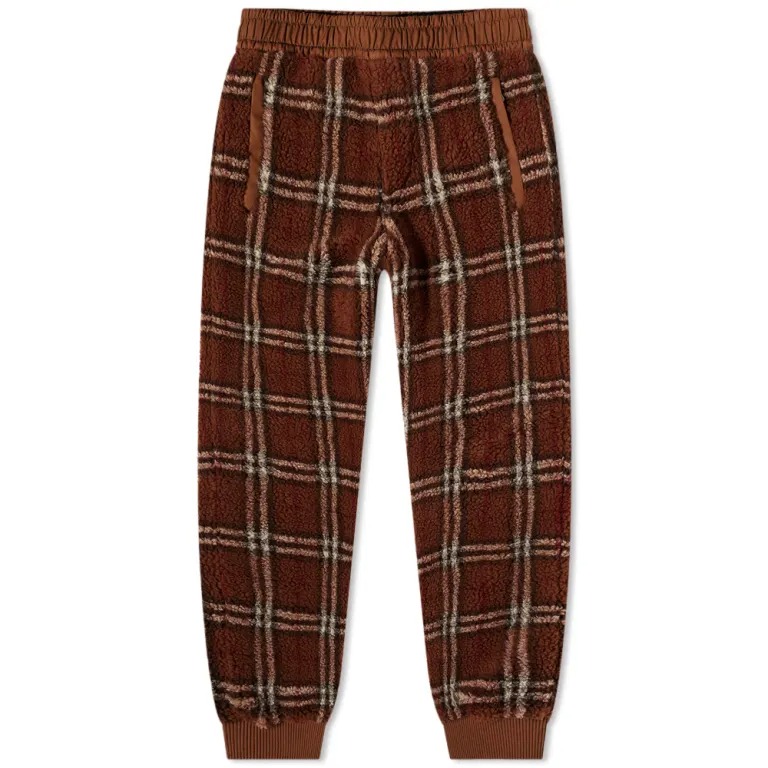 Burberry Dimitri Vintage Fleece Check Jogging Pants, Size XX-Large ...