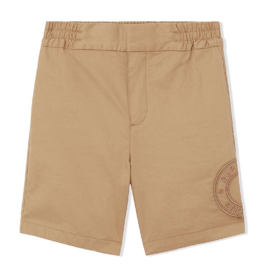 Burberry Embroidered Logo Chino Shorts, Size 6Y 8057791 - Clothing ...