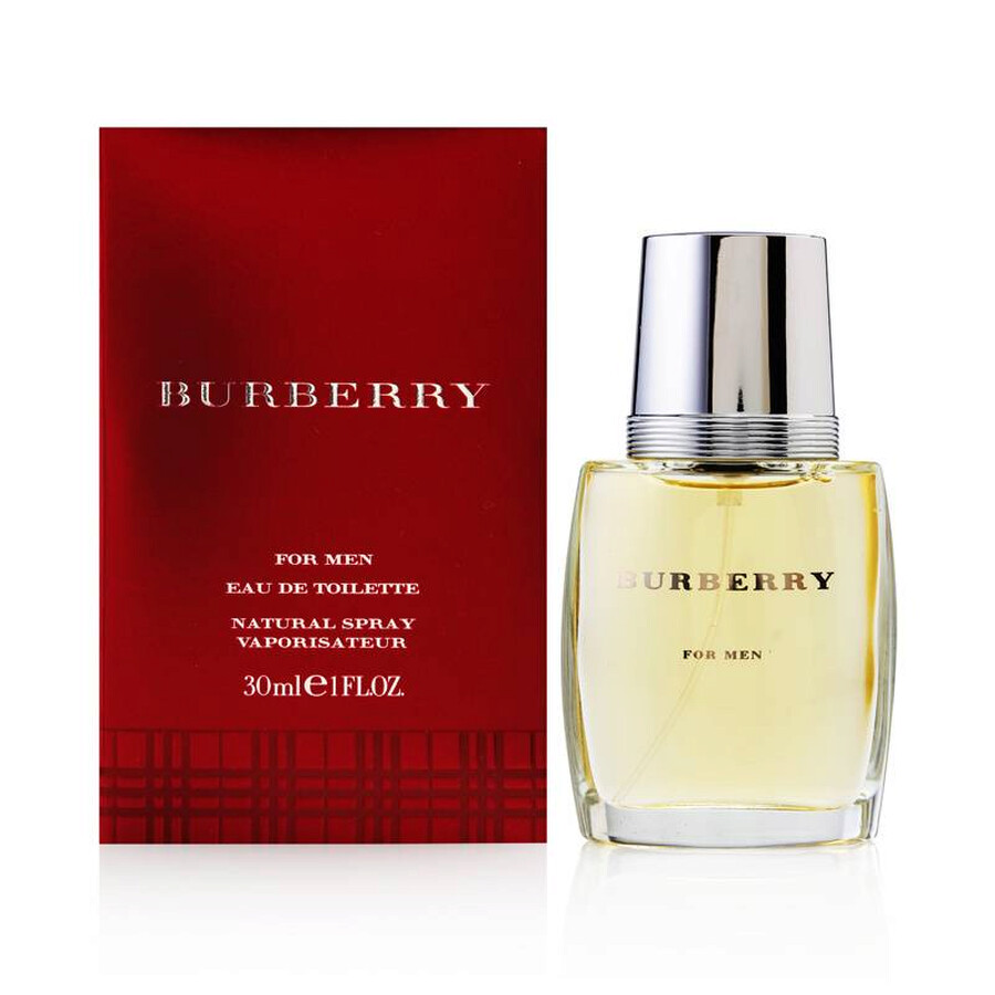 Burberry For Men / Burberry EDT Spray (burgundy) 1.0 oz (30 ml) (m ...