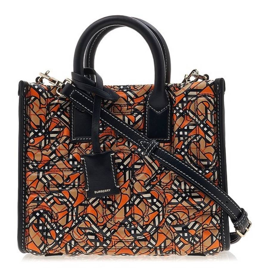 Burberry Freya Mini TB Monogram Quilted Tote Bag 8056235 5045628961970 ...