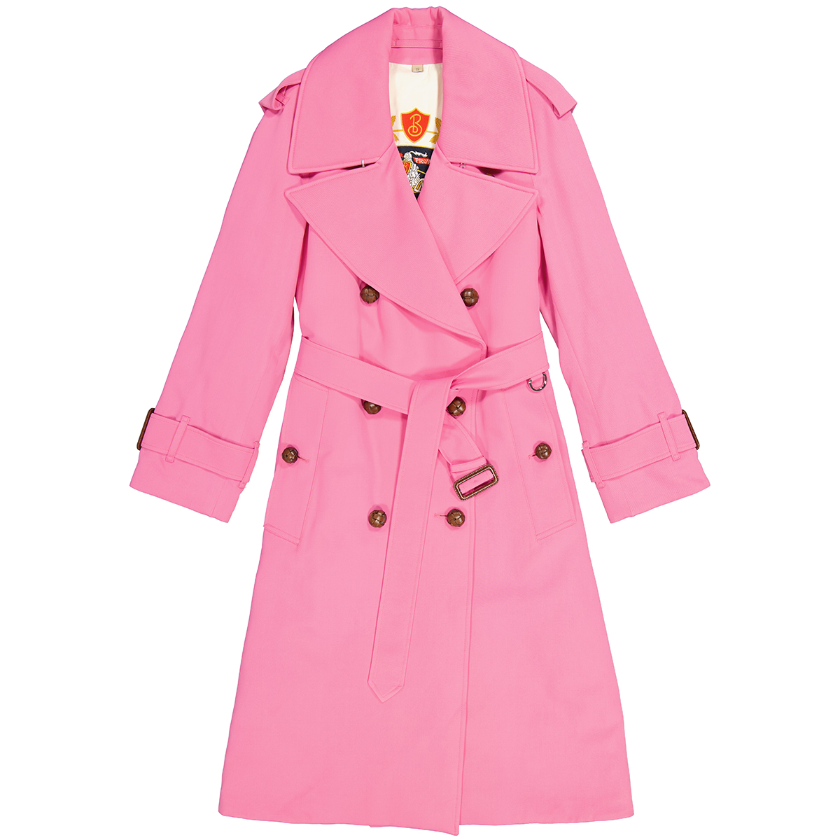 Burberry Pink Trench Coat