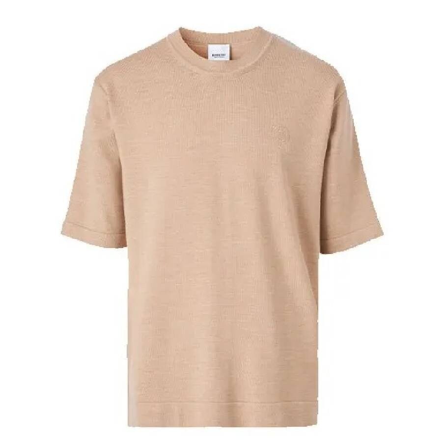 Burberry Gilmore Short Sleeves TB Monogram Sweater, Size Large 8050174 ...