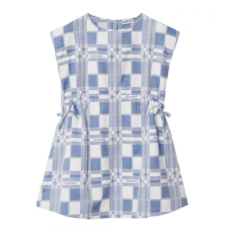 Burberry Kids Trevelle Sleeveless Logo Check Dress, Size 12Y 8079904 ...