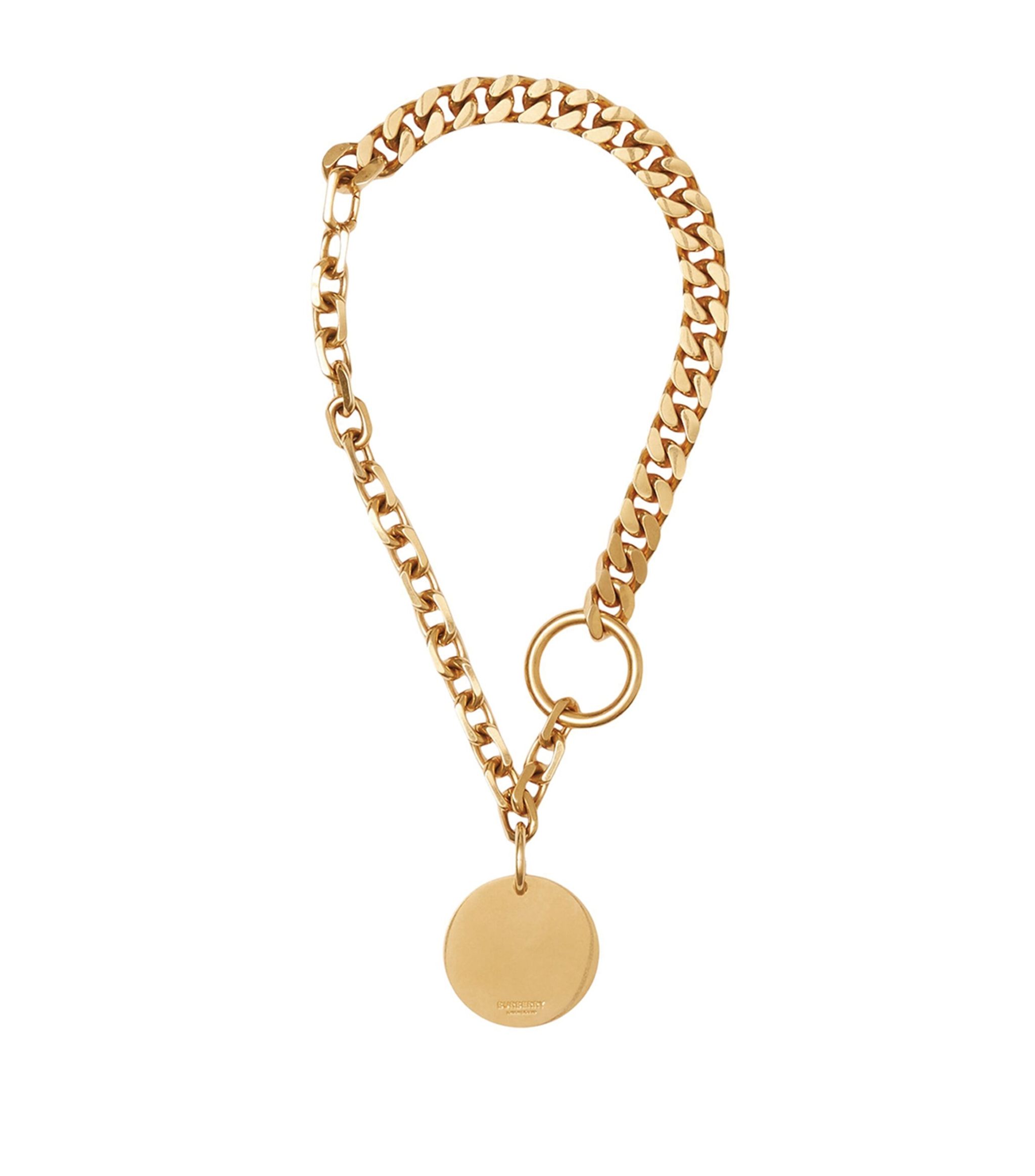 Burberry Gold-Plated Chain-Link Necklace 8043323 5045626022895 ...