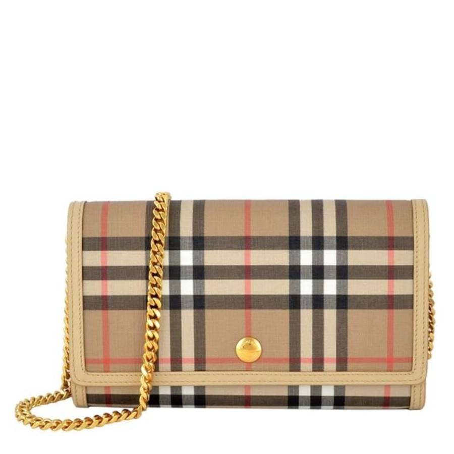 Burberry Hannah Wallet Pochette Chain Shoulder Bag 8021728 ...